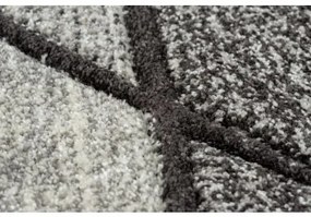 koberec FEEL 5675/16811 VLNY šedá / antracitová / krémovýová velikost 140x190 cm | krásné koberce cz