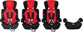 Dětská autosedačka 9-36kg červená