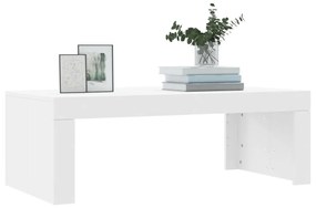 Konferenční stolek bílý 102 x 50 x 36 cm kompozitní dřevo - Default Title