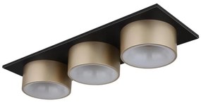 Globo 56964-3 - LED Stropní svítidlo RAYMOND LED/24W/230V 3000K 58x20 cm mosaz 56964-3