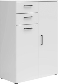 XXXLutz KOMODA, bílá, 80/115/40 cm Carryhome - Široké komody - 002427022032