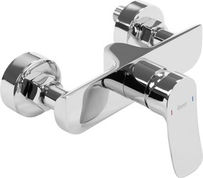 Rea Dart, nástěnná sprchová baterie 150 mm s ruční bodovou sprchovou soupravou, chromová, REA-B3303