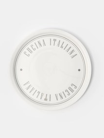 Sinsay - Keramický talíř s nápisem Cucina Italiana - vícebarevná