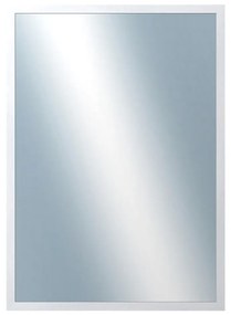 DANTIK - Zarámované zrcadlo - rozměr s rámem cca 50x70 cm z lišty KASETTE bílá (2755)