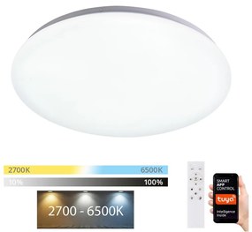 Brilagi - LED Stmívatelné stropní svítidlo SMART LED/24W/230V Wi-Fi Tuya + DO BG0495