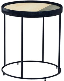 Danish style Konferenční stolek Germa, 47 cm, černá