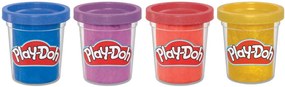 HASBRO PLAY-DOH Modelína kreativní sada 4 kelímky metalické barvy 340g 14g1737
