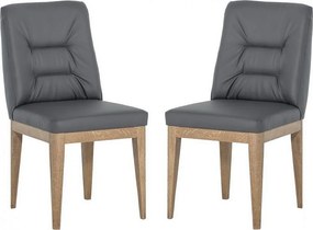 Casarredo - Komfort nábytek Designová jídelní židle FELINO Cayenne výběr barev, (2 ks) | barva: szy-dub-koňak,potah: cayenne 111