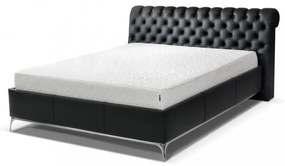 Elegantní čalouněná postel TAMPA 100 200x200 cm Monolith 1