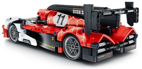 Stavebnice iM.MASTER závodní auto, 472 dílků, na zpětné natažení