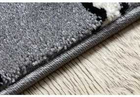 koberec PETIT TOYS HRAČKY AUTA šedá velikost 120x170 cm | krásné koberce cz