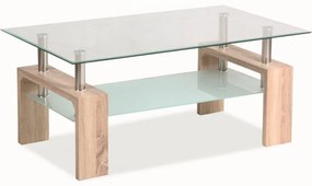 Casarredo Konferenční stolek LISA BASIC - dub sonoma