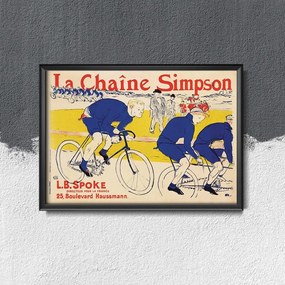 Plakát Plakát Le Chaine Simpson Henri de Toulouse Lautrec