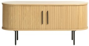 TV stolek v dekoru dubu v přírodní barvě 120x56 cm Nola – Unique Furniture