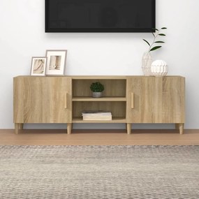 vidaXL TV skříňka 150 x 30 x 50 cm kompozitní dřevo [812619] Barva: kouřový dub