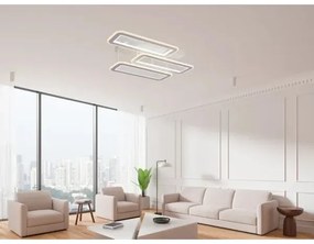 LED Stmívatelný přisazený lustr LED/90W/230V 3000-6500K + dálkové ovládání