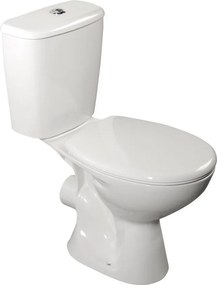 Aqualine Aqualine, JUAN WC kombi mísa s nádržkou včetně splachovací soupravy, zadní odpad, LC2154