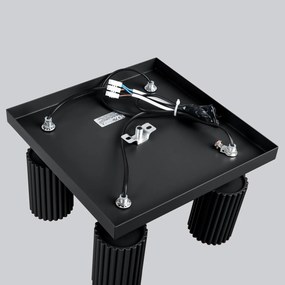 Sollux Lighting Stropní svítidlo KARBON 4 černé