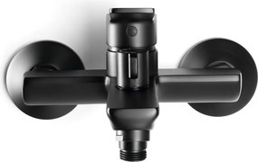 Aqualine Sintra vanová baterie nástěnná 150 mm černá mat SX010B