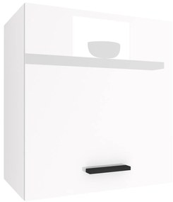 Kuchyňská skříňka Belini horní 60 cm bílý lesk  INF SG60/1/WT/W/0/B1