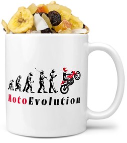 Hrnek Moto Evolution (Náplň hrníčku: Tropická směs)