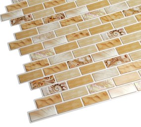 3D obkladový omyvatelný panel PVC Asteria (480 x 980 mm)