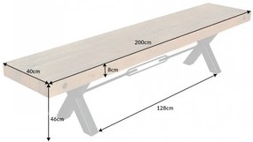 Jídelní lavice THETIS Dekorhome
