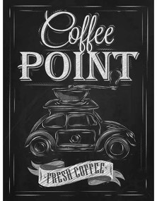 Cedule Coffe Point - Fresh Coffee 40 x 30cm