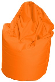 M&M sedací hruška Bag 135x70cm oranžová