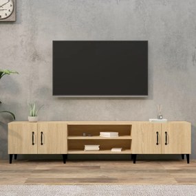 vidaXL TV skříňka 180 x 31,5 x 40 cm kompozitní dřevo [816269] Barva: Bílá