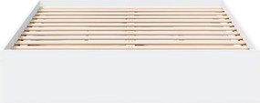Rám postele se zásuvkami bílý 120 x 200 cm kompozitní dřevo 3280664