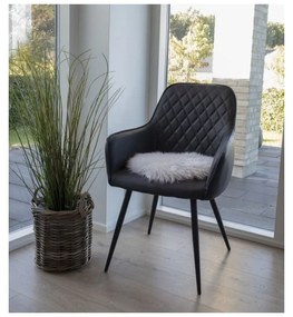 Bílá ovčí kožešina House Nordic Circle, ⌀ 35 cm