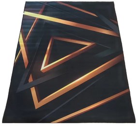 Koberec BLACK and GOLD N 03