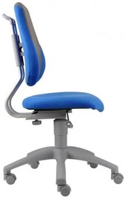 Alba Dětská židle Fuxo V-LINE modrá-šedá