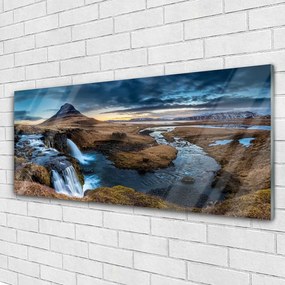 Plexisklo-obraz Vodopád Řeka Krajina 125x50 cm