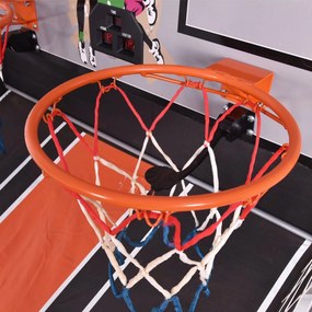Costway Dvojhra basketbalový stroj basketbalový koš basketbalový stojan