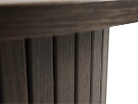 Kulatý odkládací stolek s keramickou deskou ø 50 cm Enna – Unique Furniture