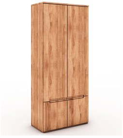 Šatní skříň z bukového dřeva 90x206 cm Vento 2 - The Beds