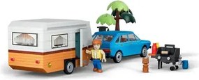 COBI Stavebnice 24643 Volkswagen Passat B1 s karavanem / 1:35 / 361 dí