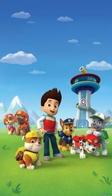 Fotozávěs Tlapková patrola - Paw Patrol FCSL-7167 textilní foto závěs FCSL7167 / foto-závěsy s fototiskem (140 x 245 cm) AG Design