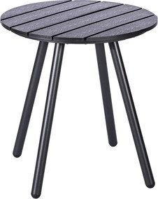 Šedý zahradní stůl Bonami Essentials Lounge, ø 51 cm