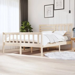 Rám postele 75 x 190 cm Small Single masivní dřevo