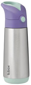 Termoska na pití s brčkem 500 ml - lilac pop