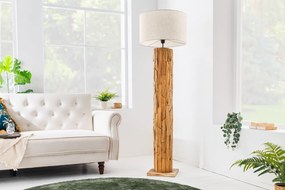 Designová stojanová lampa Nash přírodní