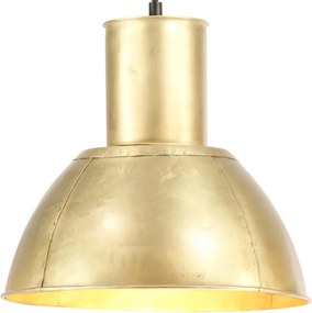 Závěsné svítidlo 25 W mosazné kulaté 28,5 cm E27 320568
