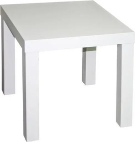 XXXLutz KONFERENČNÍ STOLEK, bílá, kompozitní dřevo, 45/45/45 cm Boxxx - Konferenční stolky - 007968006301