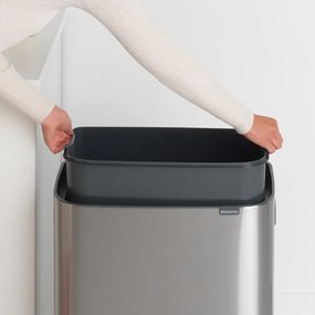 Brabantia BO Touch Bin 60L matná ocel otiskuvzdorná