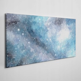 Obraz plátno Canvas s potiskem Noc obloha galaxie hvězdy 120x60 cm