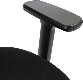 Ergonomická kancelářská židle MERTON - černá síťovina