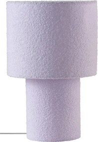 Látková stolní lampa v levandulové barvě (výška 44 cm) Aubra – Jotex